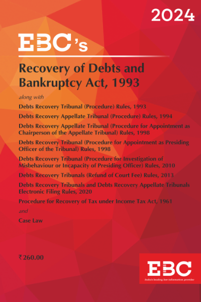 Recovery of Debts and Bankruptcy Act, 1993Bare Act (Print/eBook)